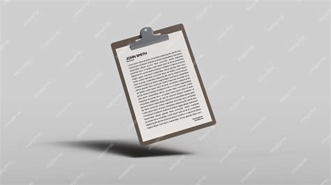 Premium Psd Clipboard A Paper With A Label That Says Robot On It