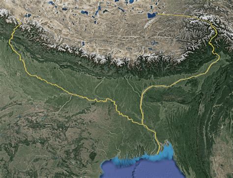 I Started Tracing Rivers To Pass The Time In Class Heres How Far Ive