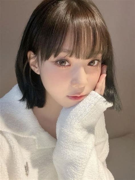 에스파 윈터 머리 기르기 머리 헤어스타일