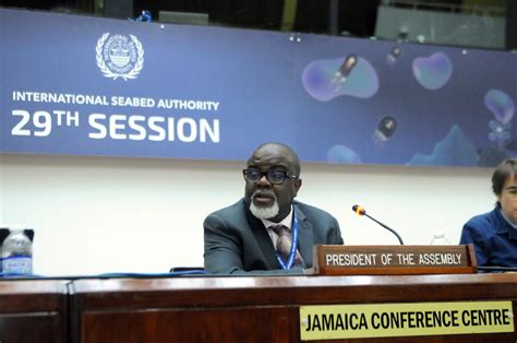 Isa Assembly Convenes For 29th Session International Seabed Authority