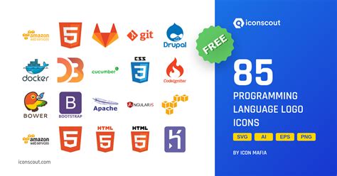 Download Programming Language Logo Icon Pack Available In Svg Png And Icon Fonts