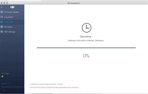 DJI Downward Vision Sensor Calibration Error Ways To Fix It