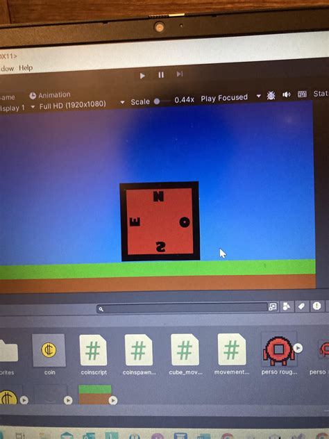 How Can I Make It So That The Square Move Side By Side Runity2d