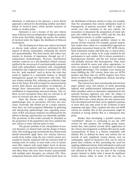 2010 Rheumatoid Arthritis Classification Criteria Pdf