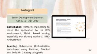 Ruby Fullstack Development Portfolio PPT