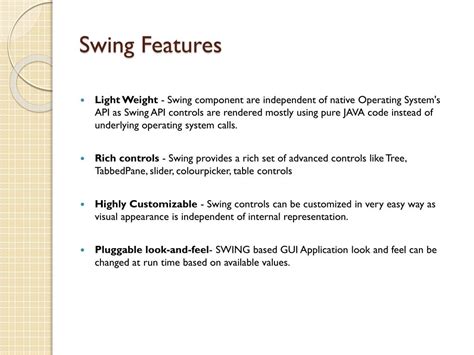 PPT Introduction To Java Swing PowerPoint Presentation Free Download ID