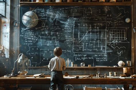 Engage With The Challenge Of Solving Mathematical Generative Ai Premium Ai Generated Image