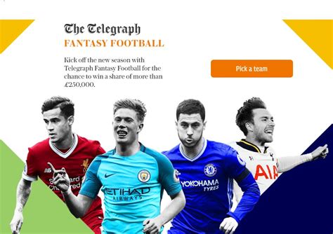 Telegraph Fantasy Football Returns To Ffgeek For The 2017 18 Season