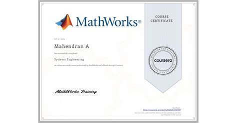 Mahendran Anand On Linkedin Completion Certificate For Systems Engineering