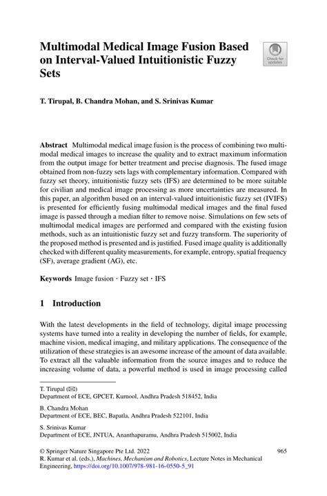(PDF) Multimodal Medical Image Fusion Based on Interval-Valued ...