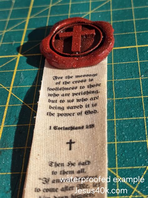 Orthodox Cross Seal Of Eternal Purity Warhammer 40k Inspired Christian