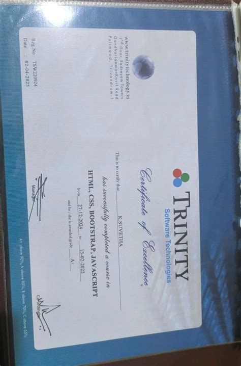 I Have Completed Html Css Bootstrap Javascript Course With Course Completed Certificate