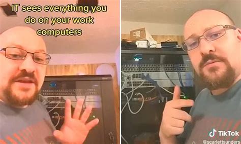 IT Employee Shares Warning To Those Who Use Work Computer For Other Things Claims He Gets