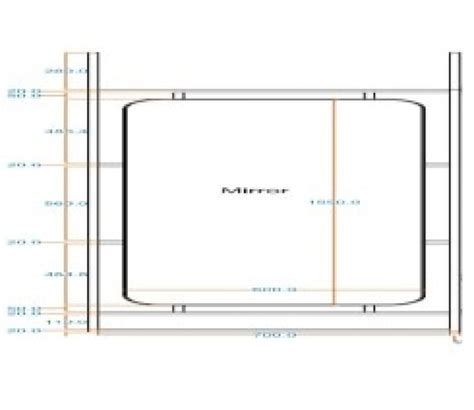buy mirror section with iron frame at 33 off online wooden street