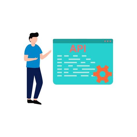 El Tipo Está Codificando La Api Vector Premium
