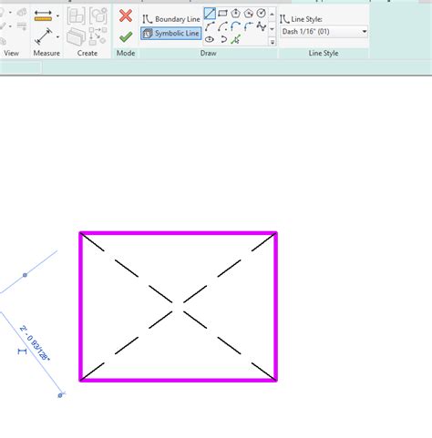 Add Symbolic Line To Shaft Opening Sketch Revit Dynamo