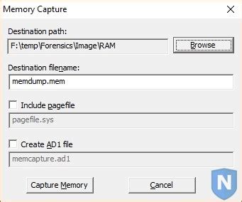 Forensics 101 RAM Capture FTK Imager Raedts BIZ IT SECURITY FORENSICS