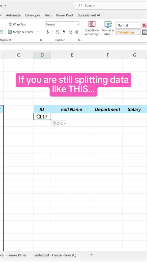 Cómo Dividir Texto En Excel Con Textsplit Tiktok