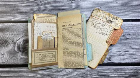Beginner Friendly File Folder Journal Junkjournal Papercraft