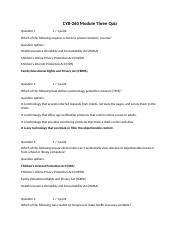 CYB 260 Module Three Quiz Docx CYB 260 Module Three Quiz Question 1 1 1 Point Which Of The