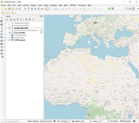 Coordinate System CRS Problems In QGIS Geographic Information Systems Stack Exchange