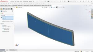 Slightly Advanced SOLIDWORKS Surface Tools Engineers Rule