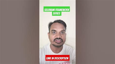 learn the selenium framework development series from scratch step by