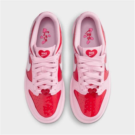 Nike Dunk Low Gs Pink Foam Summit White Light Crimson Jd Sports