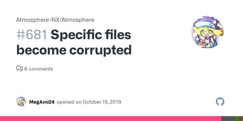 Specific Files Become Corrupted · Issue 681 · Atmosphere Nxatmosphere