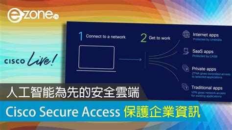 Cisco 推出以人工智能為先的安全雲端 Cisco Secure Access 保護企業資訊 Ezone