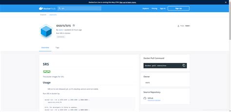 Docker 实战系列之 Srs 流媒体服务器srs控制台未授权访问 Csdn博客