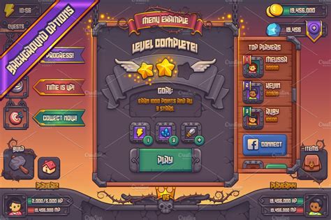 Pin On Game Design Game UI