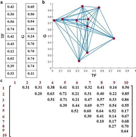 Construction Of A Euclidian Metric Complete Graph An Example Of