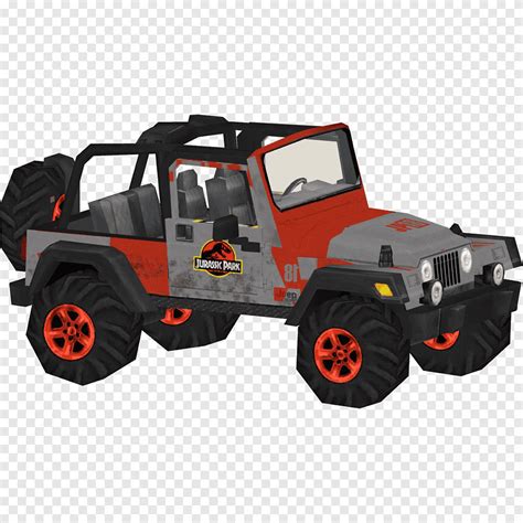 Jurassic Park Car Drawing