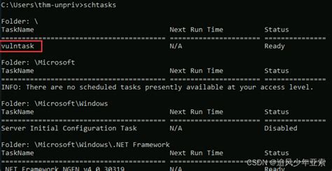 【thm】windows privilege escalation（windows权限提升） 初级渗透测试 windows强化对
