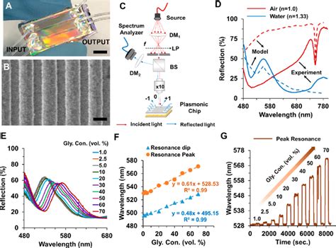 Optical Characterization And Bulk Sensing Of A Plastic Templated Download Scientific Diagram