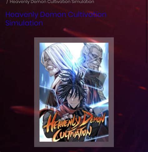 Sauceheavenly Demon Cultivation Simulation Anyone Know Anything