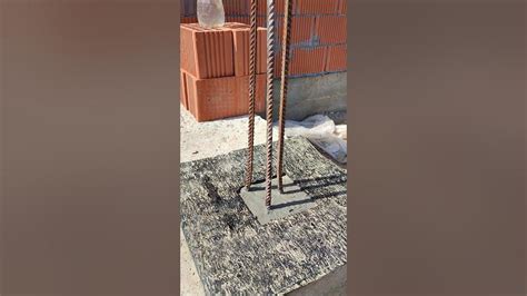 Вместо химического анкера Привязываем столб к фундаменту Старым проверенным методом Youtube