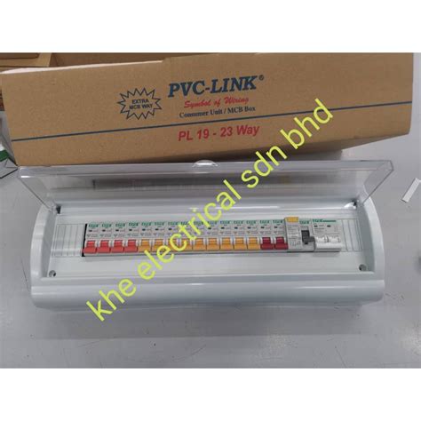 Pvc Db Box Kotak Suis Agihan Lengkap Mcb Box 8 12 16 23 26 39way Shopee Malaysia