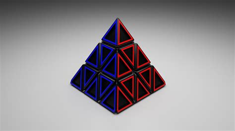 Pyraminx D Model TurboSquid