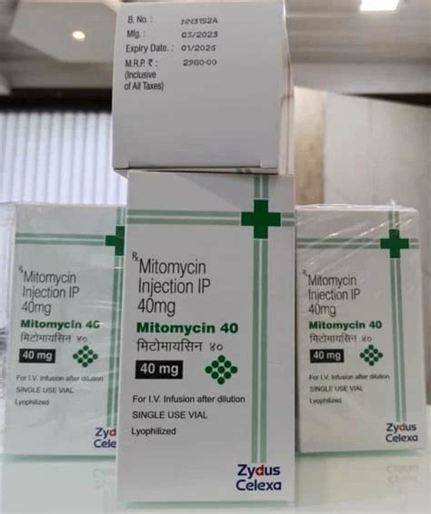 Mitomycin Injection 40 Mg At ₹ 2200 Vial Chowk Lucknow Id 2852269982762