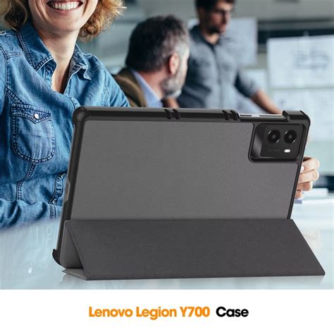 For Lenovo Legion Y Rd Gen Case Tb Fu Pc Hard Shell Shockproof Smart Leather Case For