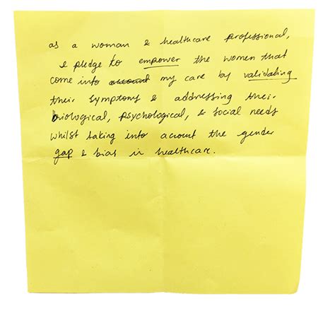 Our Pledge To Redress Gender Bias In Healthcare Babes For Global Sexual Health The Femedic