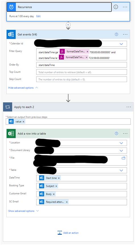 Error Expanding Requiredattendees Table From Exc Microsoft