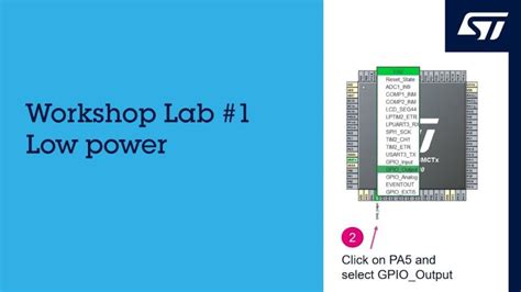 nicolas fillon on linkedin stm32u0 workshop lab 3 low power