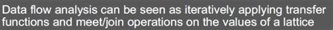 Note Data Flow Analysis Foundations