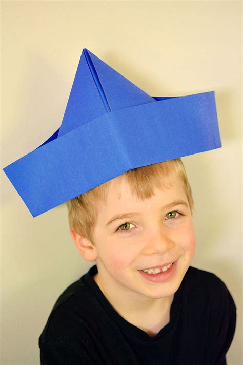 How To Make A Paper Hat An Easy Paper Hat Tutorial Artofit