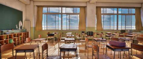 Unreal Engine 5 Japanese Classroom — Polycount