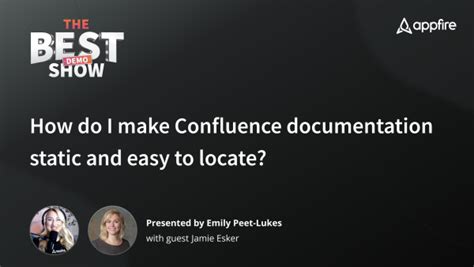 How Do I Make Confluence Documentation Easy To Locate Appfire