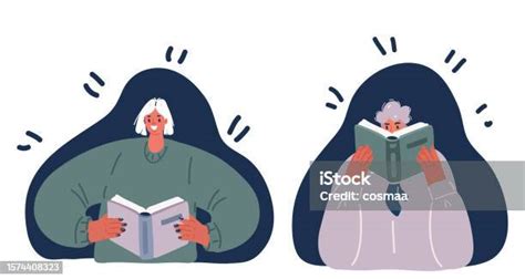 책을 읽거나 공부하고 시험을 준비하는 학생들의 모임에 대한 만화 벡터 삽화 남자와 여자는 개념을 읽는다 공부에 대한 스톡 벡터 아트 및 기타 이미지 Istock